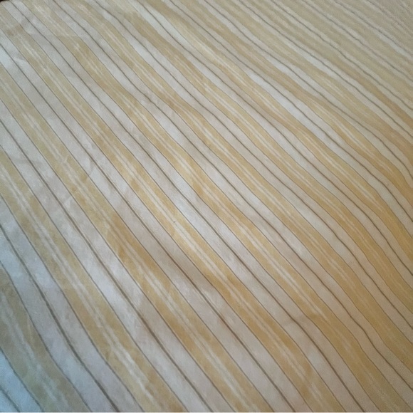 Pottery Barn | Bedding | Pottery Barn Henri Yellow Ticking Stripe King ...